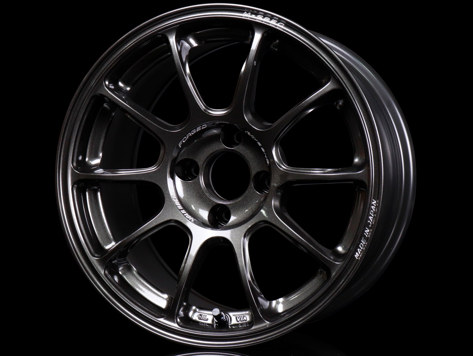 Volk Racing ZE40 M-Spec Wheels - Diamond Dark Gunmetal / 15x8 / 4x100 ...