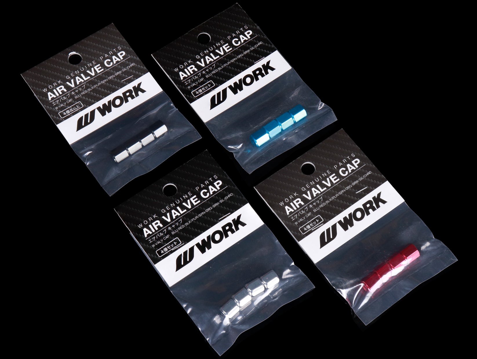 Work Air Valve Cap Set - JHPUSA