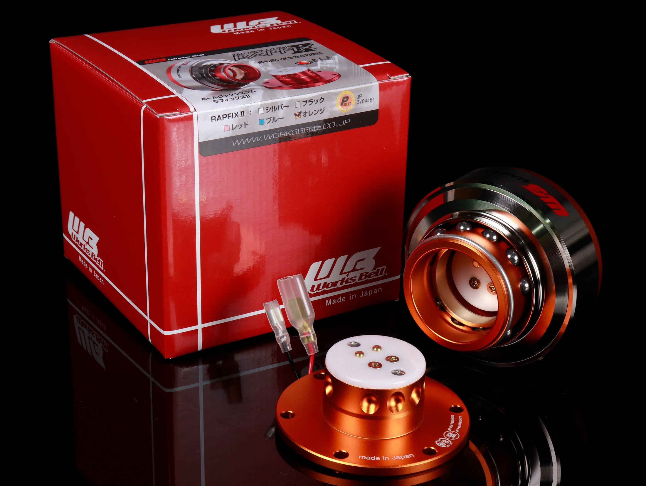 Works Bell Rapfix II Steering Wheel Quick Release - JHPUSA