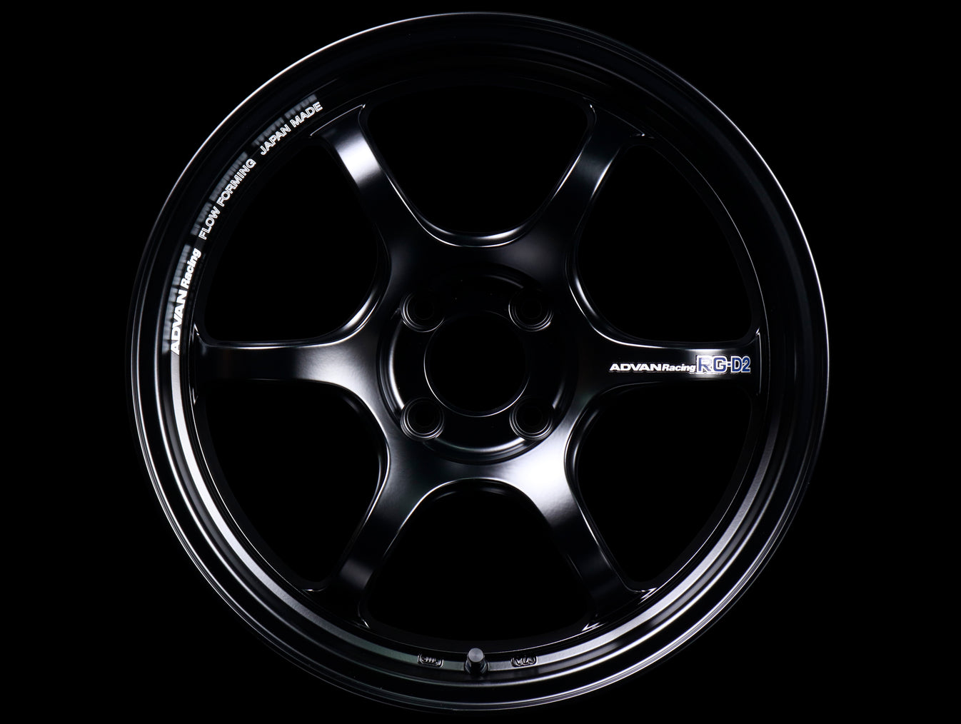 Advan Racing RG-D2 Wheels - Semi Gloss Black / 16x8 / 4x100 / +38 - JHPUSA