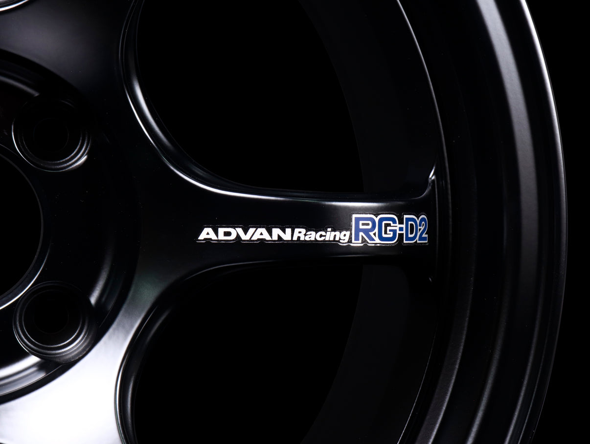 Advan Racing RG-D2 Wheels - Semi Gloss Black / 16x8 / 4x100 / +38 - JHPUSA
