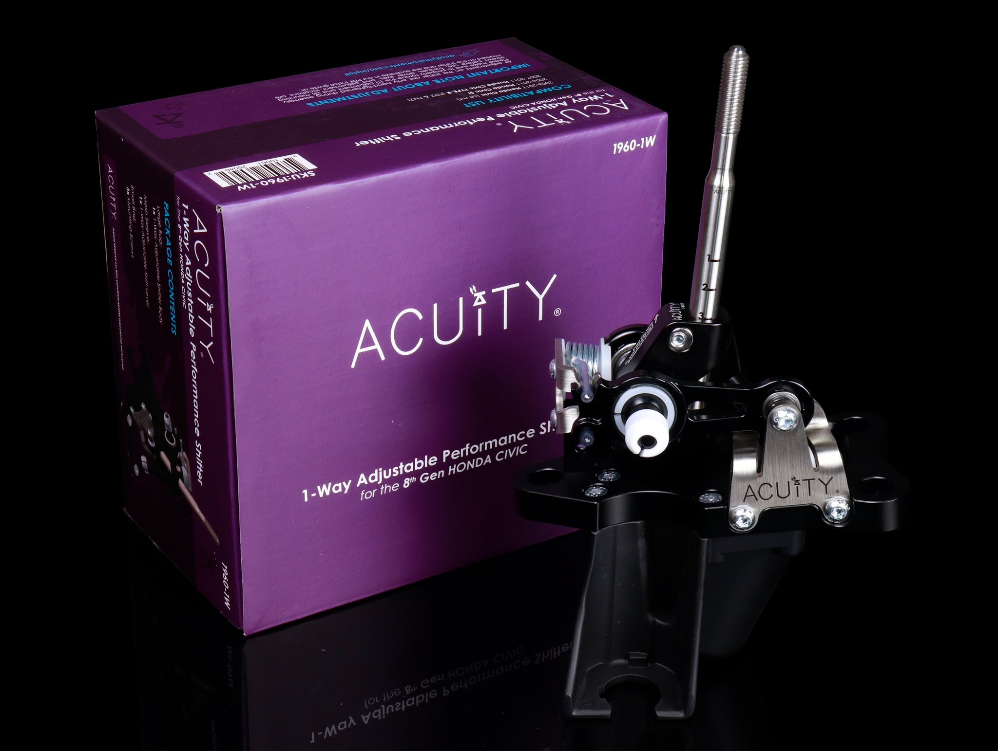 Acuity 1-Way Adjustable Performance Shifter - 06-11 Civic - JHPUSA