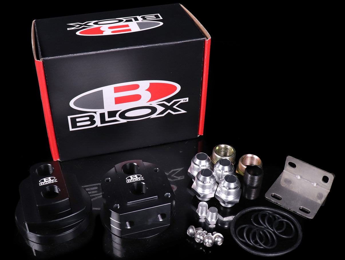 Blox Remote Oil Filter Relocation Kit - JDM Honda Parts USA – JHPUSA