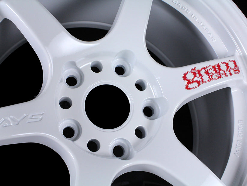 Rays Gram Lights 57DR Wheels - Champ White 15x8 / 5x114 - JHPUSA