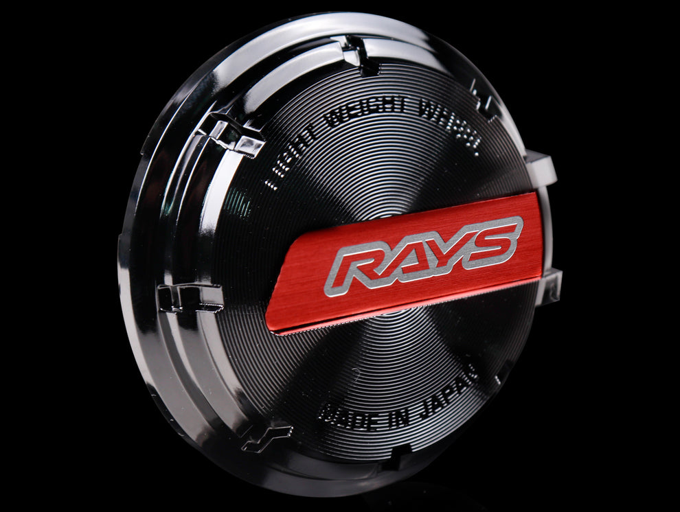 Rays Gram Lights GL Center Cap - Black / Red - JHPUSA