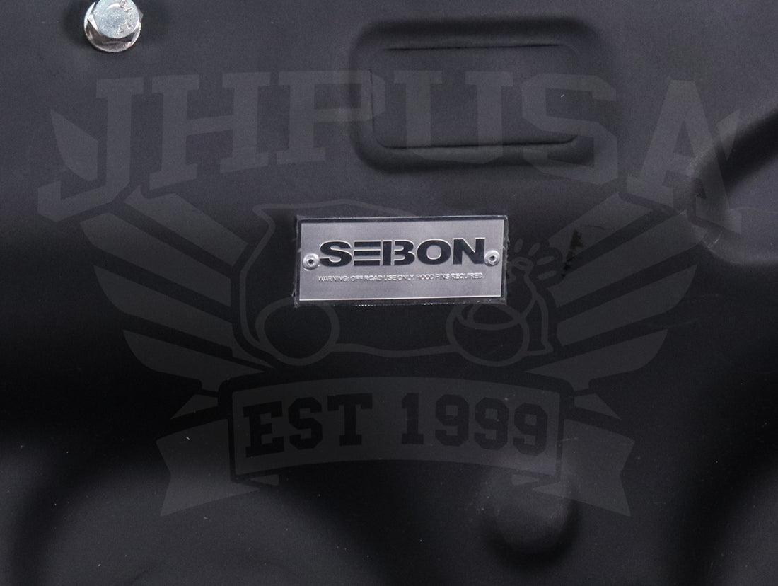 Seibon OEM Style Carbon Fiber Hood - 98-01 Subaru Impreza/WRX/STI - JHPUSA