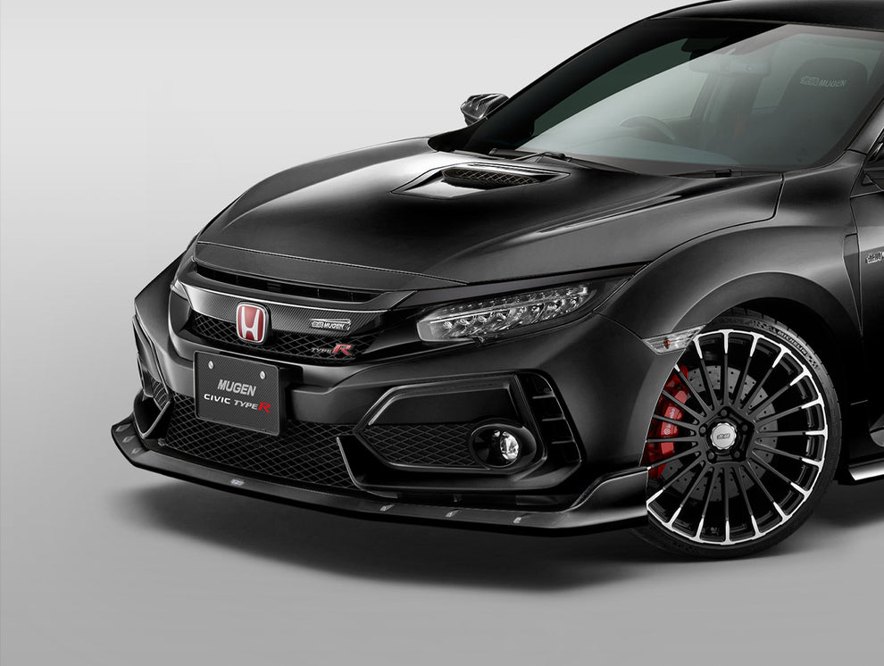 Mugen Front Under Lip Spoiler - 2017-2021 Civic Type-R (FK8) - JHPUSA