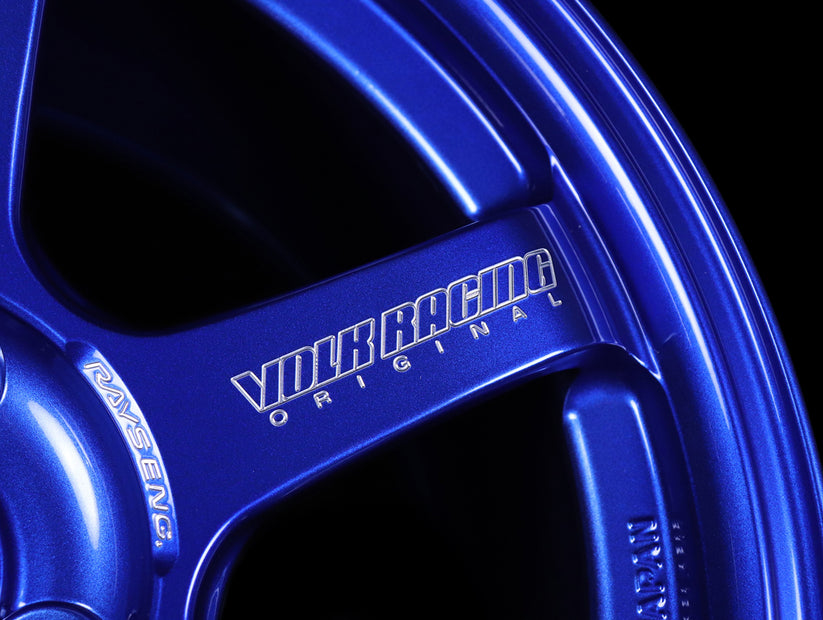 Volk Racing TE37 Sonic Wheels - Hyper Blue 16x8 / 4x100 / +35 - JHPUSA