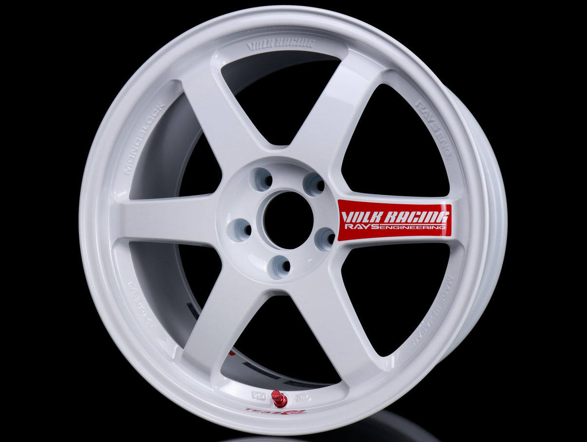 Volk Racing TE37SL Super Lap Edition - Dash White 18x9.5 / 5x114 / +40 ...
