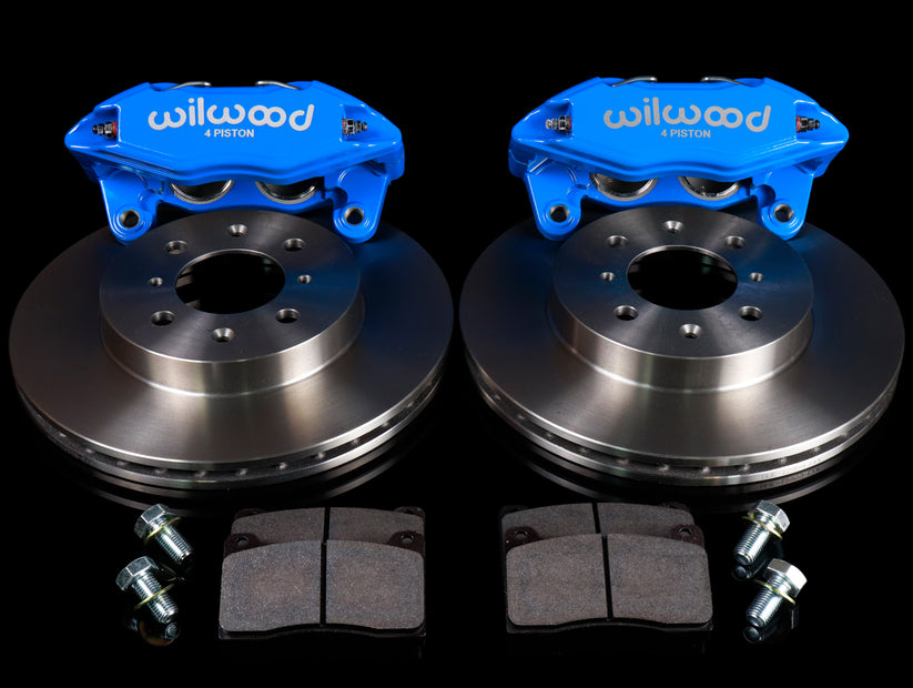 Wilwood DPHA Front Caliper & Rotor Brake Kit - Competition Blue - JHPUSA