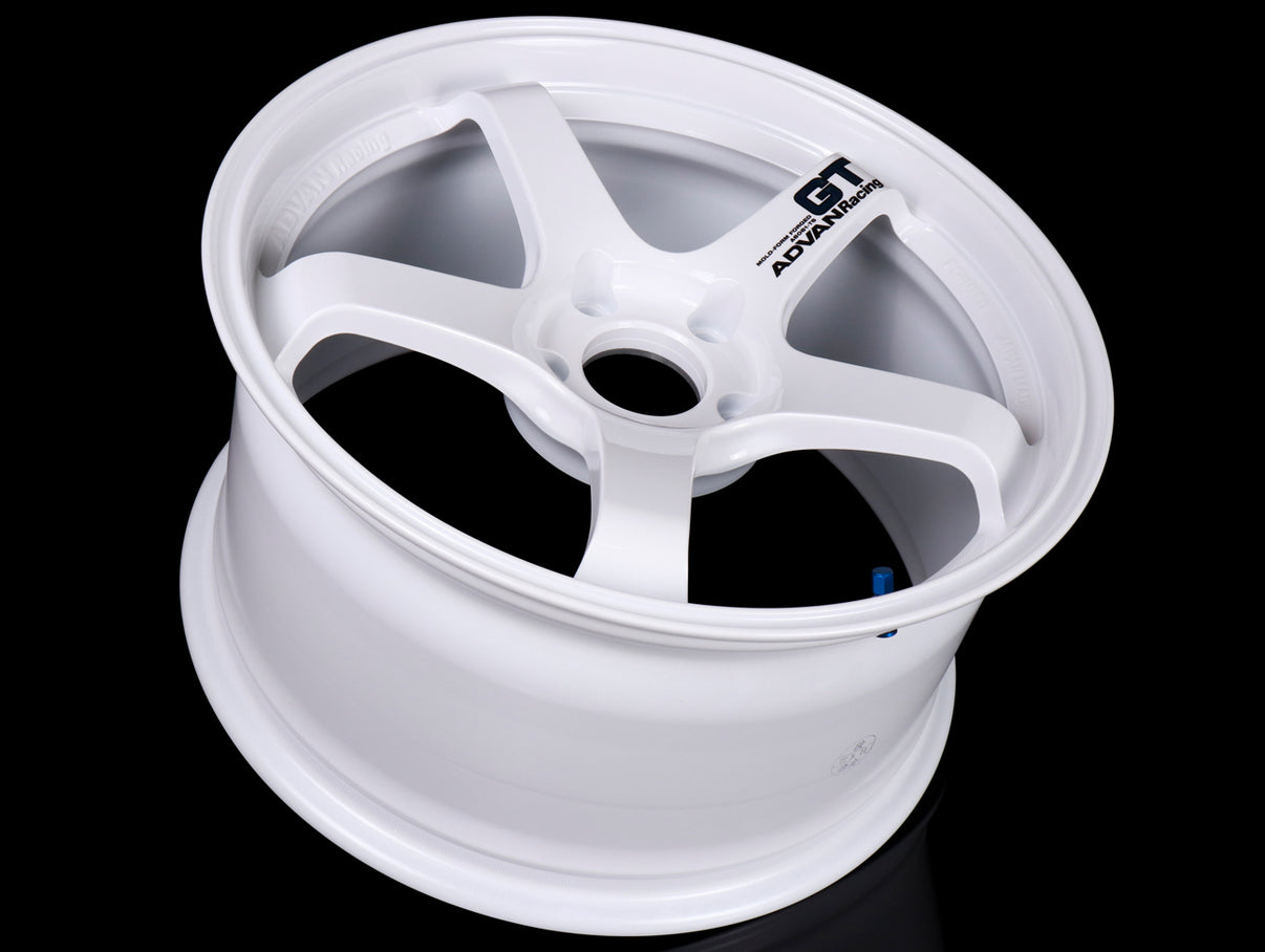 Advan Racing GT Wheels - Racing White / 18x9.5 / 5x120 / +35 - JHPUSA