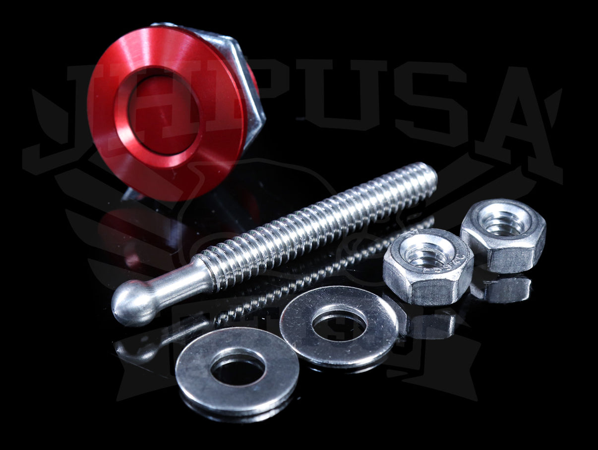 Quik-Latch 1" Mini Latch Push Button Fastener - JHPUSA