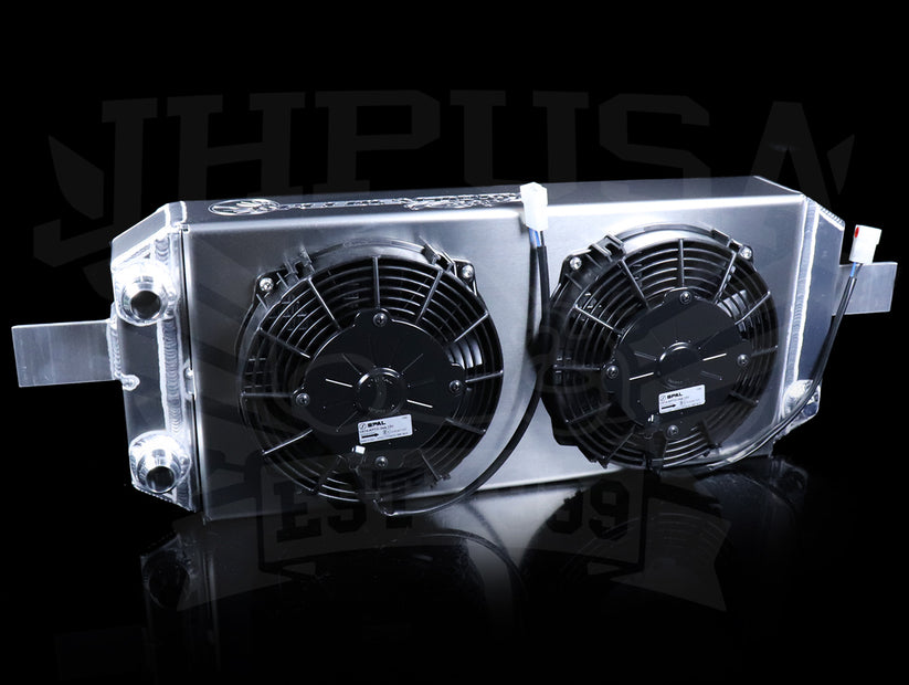 SpeedFactory Tucked Radiator w/ Fan Shroud - K-Series - JHPUSA
