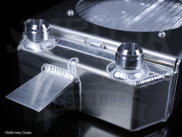 SpeedFactory Tucked Radiator w/ Fan Shroud - K-Series - JHPUSA