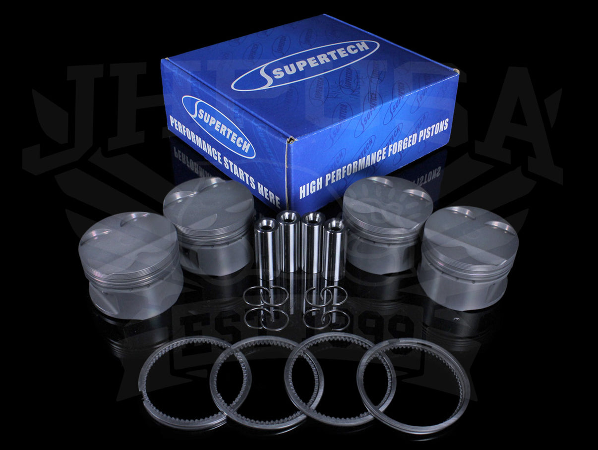 Supertech Forged Piston Kit - B-series B20/VTEC - JHPUSA